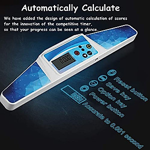 Touch Control Timer, Professional Timer Machine with Display, Speed Timer for Puzzle, Competition, Girls Boys Gift