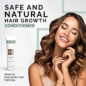 Follicle Hero Hair Growth Conditioner, Keratin Conditioner Hair Fall Solution for Women and Men, Paraben-Free Volumizing Conditioner for Fine Hair, 5.1 fl oz - KeraHealth