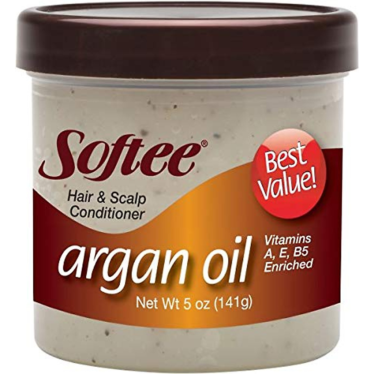 Softee Argan Oil Hair And Scalp Conditioner 5Oz (Pack of 4)