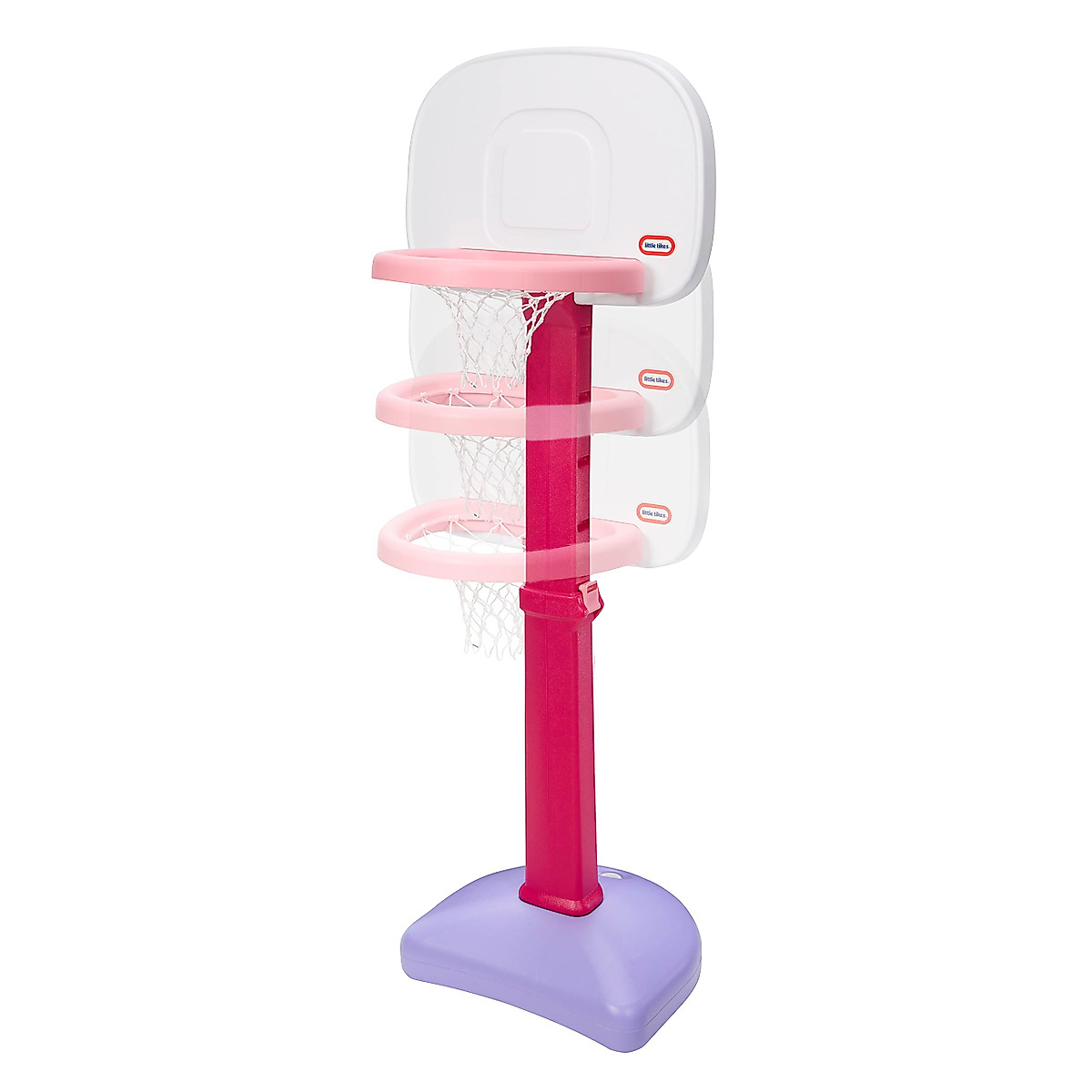 Little Tikes Easy Score Basketball Set, Pink- Amazon Exclusive 22.00 L x 23.75 W x 61.00 H Inches