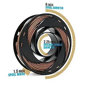 Gizmo Dorks Metal Copper Fill Filament for 3D Printers 3mm (2.85mm) 200g