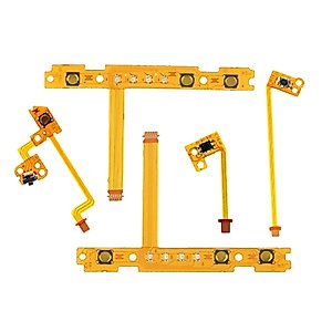 Onyehn 5in1 ZL ZR L SL SR Button Key Ribbon Flex Cable Replacement Part for Nintendo Switch NS Joy Con Controller