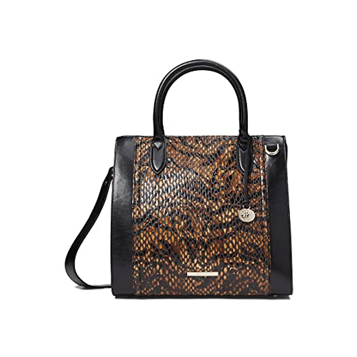 BRAHMIN Blanchard Caroline Satchel Cocoa One Size