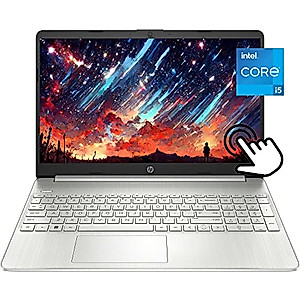 HP Newest Flagship 15.6 HD Touchscreen IPS Laptop, 4-Core i5-1135G7(Up to 4.2GHz, Beat i7-1060G7), 16GB RAM, 512GB PCIe SSD, Iris Xe Graphics, Bluetooth, WiFi, Windows 11 Home S,w/GM Accessories