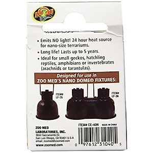 Zoo Med Labs 40W Nano Ceramic Heat Emitter