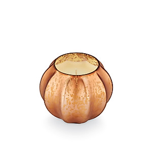 ILLUME Gilded Leaves Collection, Rustic Pumpkin, Mercury Pumpkin Candle