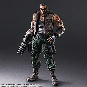 Square Enix Final Fantasy VII Remake: Barret Wallace (Version 2) Play Arts Kai Action Figure