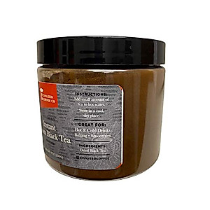 Civilized Coffee Instant Assam Black Tea Powder for Hot Tea, Iced Tea & Baking (8 oz) (1)