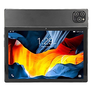 Haofy Digital Tablet, Black 10.1 Inch Front 8MP Rear 13MP WiFi Tablet 1960 X 1080 Resolution for Video for Studying (US Plug)