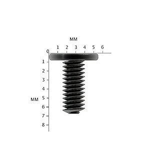 100x Replacement Black M2.5X6.0mm Philips Drive Laptop Screws Screw M2.5X6L PM2.5X6.0 Screw