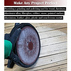 30 PCS 9 Inch 8 Hole Drywall Sanding Discs Set- 80 100 120 180 240 400 Grits, SACKORANGE 9" Hook-and-Loop Aluminum Oxide Abrasive Sander Discs Sander Paper for Power Drywall Sander