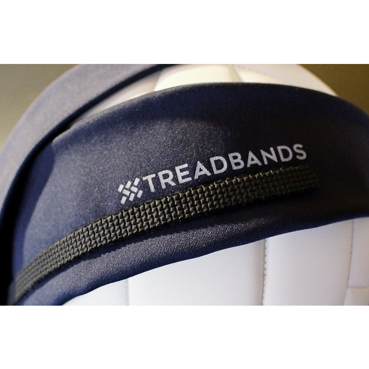TREAD BANDS TreadBands All Terrain Tieback Non Slip Headband - Solid Colors (Black)