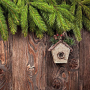 Alpurple 60 Packs Artificial Pine Needles Branches Garland-6.7x2.0 Inch Green Plants Pine Needles,Fake Greenery Pine Picks for DIY Garland Wreath Christmas Embellishing and Home Garden Decoration