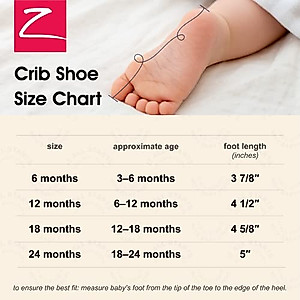 Zutano Leather Mary Jane Baby Shoes for Girls, Dove, 18M