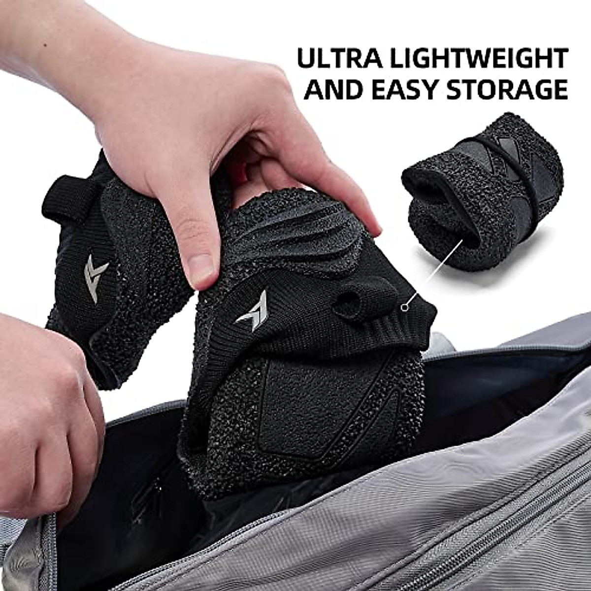 Akk Barefoot Sock Shoes Men Women - Minimalist Toe Zero Drop Walking Shoes Comfortable Ultra Portable Non Slip Multi-Occasion Water Shoes All Black Men Size 8 Women Size 10