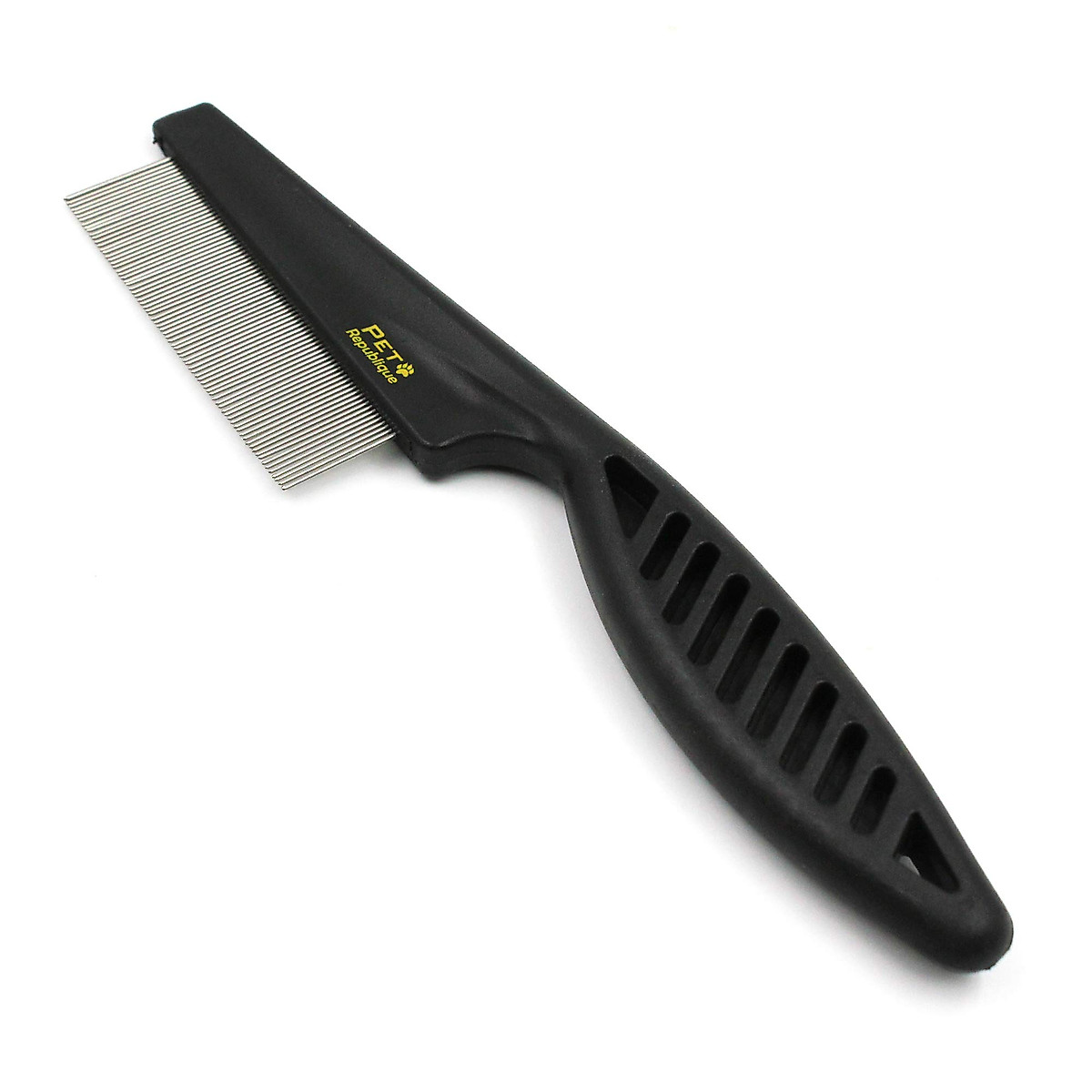 Pet Republique Grooming Tool - Fine-Toothed Comb for Removing Fleas, Mites, Ticks, and Dandruff from Dogs, Cats, Rabbits, and Other Pets