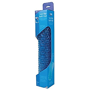 Carex Tub Mat - Shower Mat and Bathtub Mat, Nonslip Mat, Blue