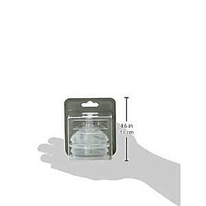COMOTOMO, 2 Pack Silicone Replacement Nipple, Clear, 3-6 Months, New 