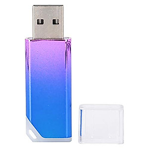 PUSOKEI USB3.0 Flash Drive, Color Gradient Mini U Disk 8GB / 16GB / 32GB / 64GB / 128GB, for Windows/OS X/Linux System Computer, TVs with OTG Functions, TV Boxes(128G)