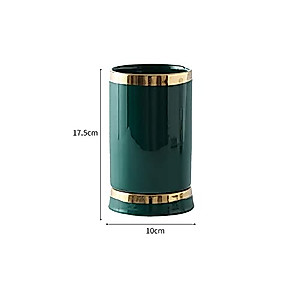 BAFAFA Kitchen Utensil Holder Ceramic Chopstick Holder Household Chopsticks Storage Box Kitchen Drain Storage Racks (Color : White)