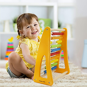 Pidoko Kids Abacus for Kids Math - Wooden Counting Toys for Toddlers - Montessori Math Manipulatives Beads - Educational Toys for Preschool Boys Girls 2 Year Olds And Up