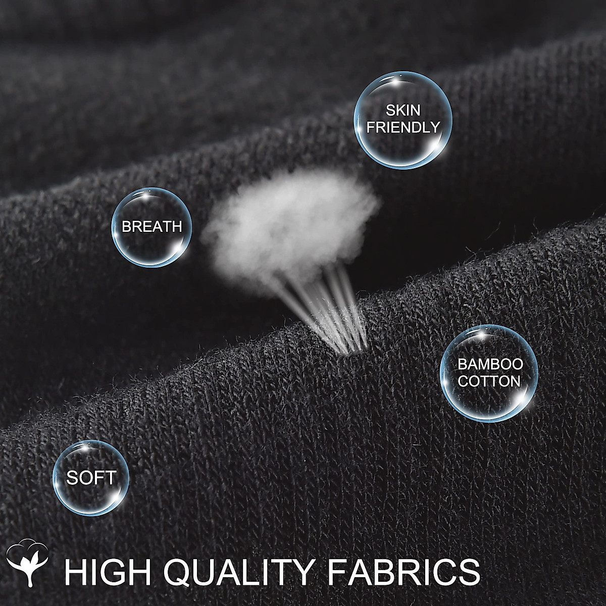 Cozi Foot 10 Pairs Women Ankle Socks Athletic Soft Low Cut Socks (Shoe Size: 5-8, C02-Black)