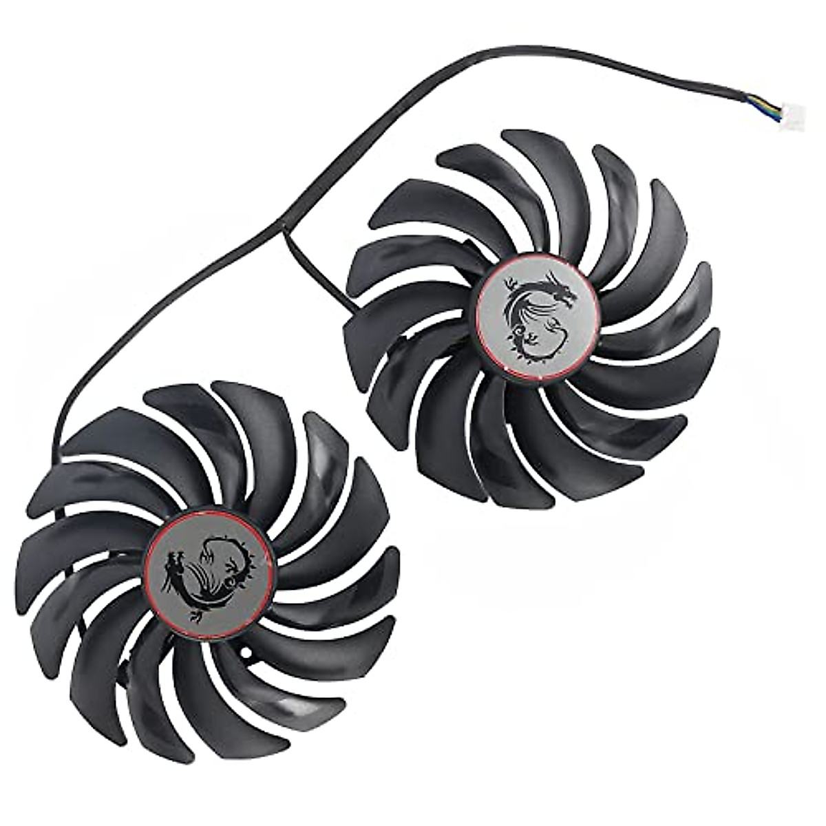 95MM Video Card Fans Replacement for MSI GTX 1070,1080 Ti Gaming X, RX 570 580 5600 5700 XT Gaming X Graphic Card Cooling Fan