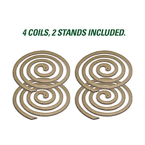 PIC CIT-COIL-4 Mosquito Repellent Citronella Coils,Multi