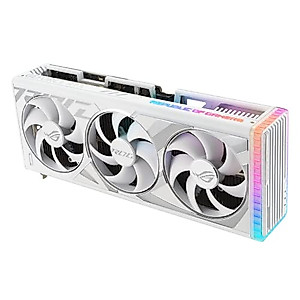 ASUS ROG Strix GeForce RTX™ 4080 White OC Edition Gaming Graphics Card (PCIe 4.0, 16GB GDDR6X, HDMI 2.1a, DisplayPort 1.4a)