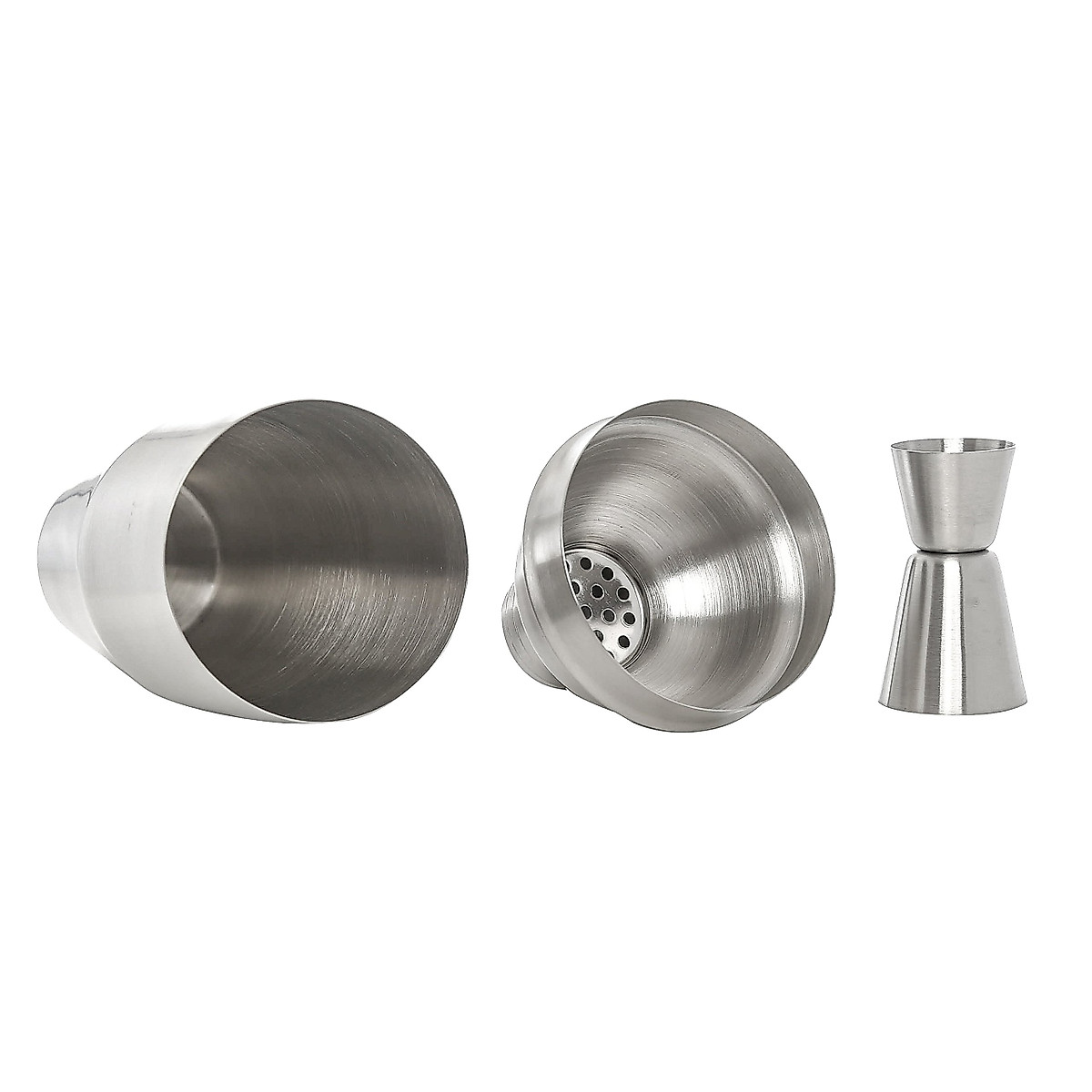 Amlong Plus Professional 24oz Cocktail Shaker Set with Double Jigger