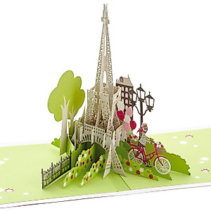 Hallmark Signature Paper Wonder Pop Up Birthday Card (Paris, Trés Happy)