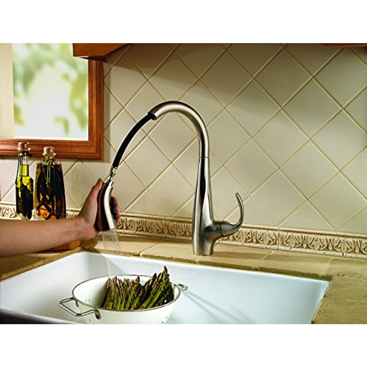 Pfister LF5297ANS Kitchen Faucets and Accessories, 1.8 GPM, Stainless Steel