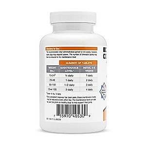 Nutramax Cosequin DS Joint Health Supplement for Dogs - With Glucosamine and Chondroitin, 132 Chewable Tablets