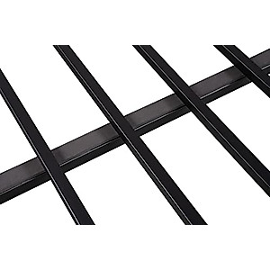 Merax Metal Twin Over Twin Bunk Bed with 2 Side Ladders,Made of Heavy Duty Steel, for Kids Teens Adults(Black)