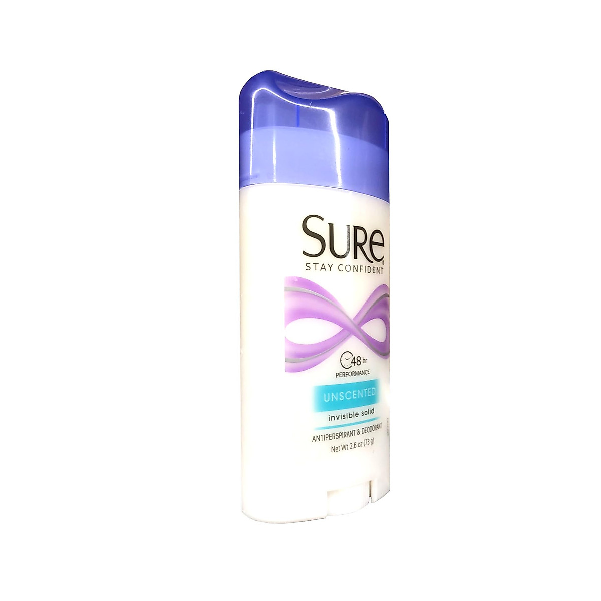 Sure Deodorant 2.6oz Invisible Solid Unscented (Pack of 3)