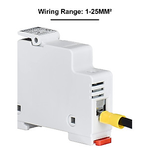 DIHOOL 30 Amp Inline Fuse for Solar Connector, 4pcs Solar fuses Holder, DIN Rail Solar Panel Fuse