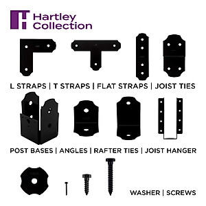 National Hardware N800-022 Lag Screw Made of Galvanized Steel Used to Install Outdoor Reinforcement Hardware Collection, Blacks on Pergolas Gazebos Arches and Raised Garden Beds, 1/2x 3, 8 Pack