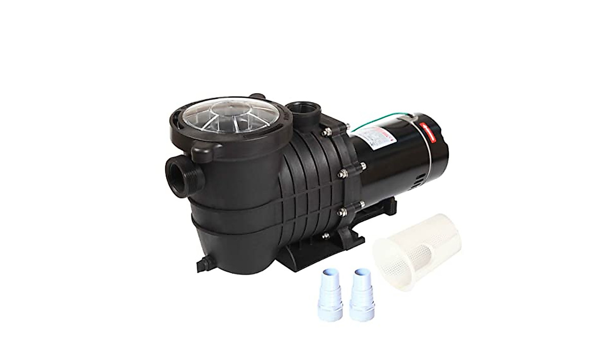 TOPWAY 2HP 110V Pool Pump - Powerful, Safe & Easy to Install