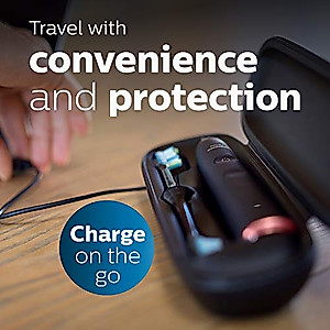 Philips Sonicare DiamondClean Smart 9750 Rechargeable Electric Power Toothbrush, Lunar Blue, HX9954/56