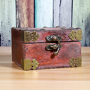 GTHER 12PCS Vintage Decorative Box Edge Corner Cover Guard Protector with Screws for Wooden Jewelry Box Case Photo Frame Chest Trunk Table Cabinet Furniture