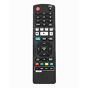 2 in1 AKB73735801 AKB73896401 Replaced Remote for LG Blu-ray Disc Player BP330 BP530 BP540 BPM54 BP735 BP735B BP135 BP300 BP335W BP340 BP155 BP335W BP350 BPM35 BP550 UP970