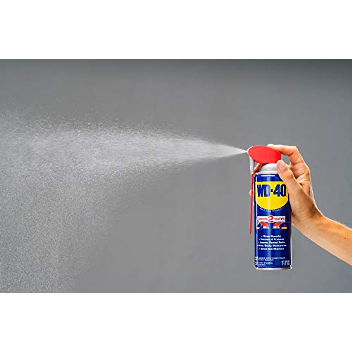 WD-40 Multi-Use Product with Smart Straw Sprays 2 Ways, 3-Pack, 12 OZ