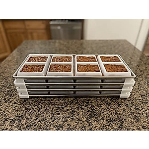 Tray Dividers for Harvest Right Freeze Dryer Trays - Fits Medium Trays (4 Sets (4 Trays), White)