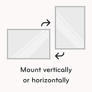 U Brands Magnetic Dry Erase Board, 35"x23", Silver Aluminum Frame