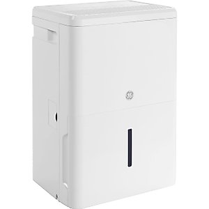 GE Energy Star Portable Dehumidifier 35 Pint, Perfect for Bedroom, Basement & Garage or Rooms up to 3000 Sq Ft, Ideal for High Humidity Areas, Complete with Empty Bucket Alarm & Clean Filter Alert