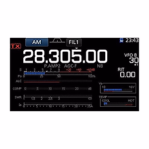 ICOM 7300 02 Direct Sampling Shortwave Radio Black