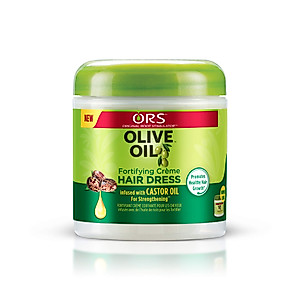 ORS Olive Oil Fortifying Creme Hair Dress 6 Ounce (Pack of 2)