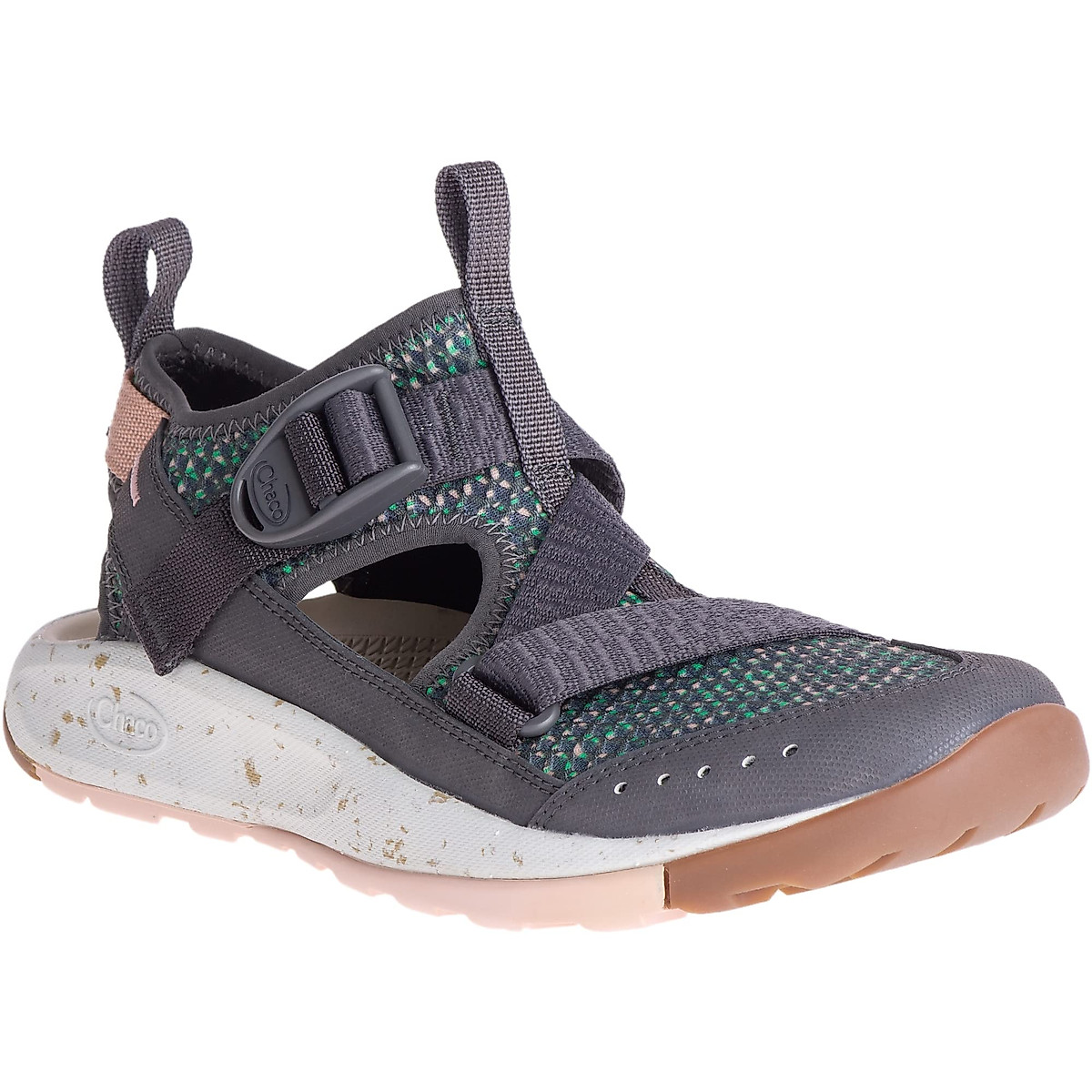 Chaco Women's Odyssey Sport Sandal, Wax Iron, 5