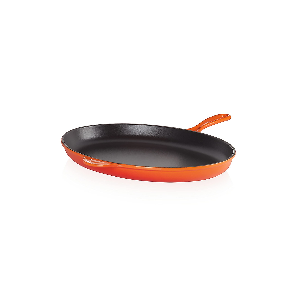Le Creuset Enameled Cast-Iron 15.75 Inch Oval Skillet, Flame