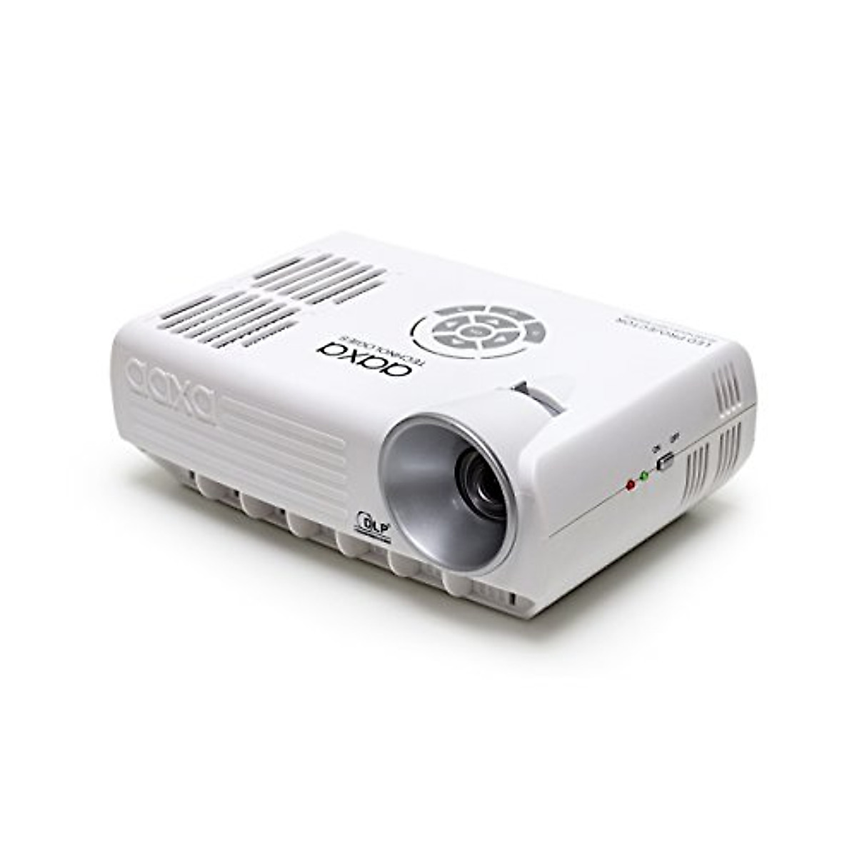 AAXA M4 Mobile LED Projector with 90 Minute Battery Life, WXGA 1280x800 Resolution, 800 Lumens, DTV Onboard, 20,000 Hour LED